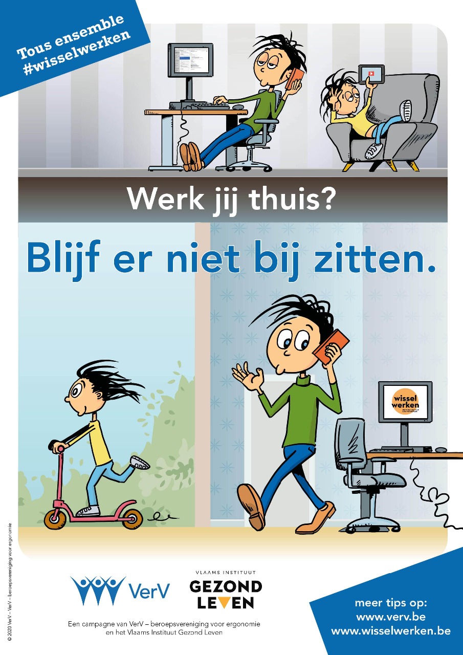 Werk jij thuis? Blijf er niet bij zitten! :: VerV